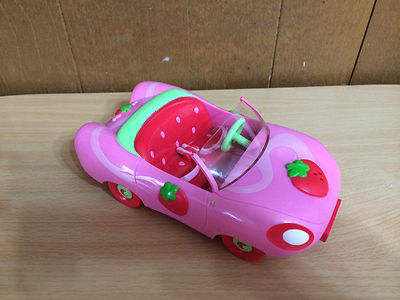Strawberry Shortcake Doll Pink Berry Sweet Roadster Convertible Car | eBay