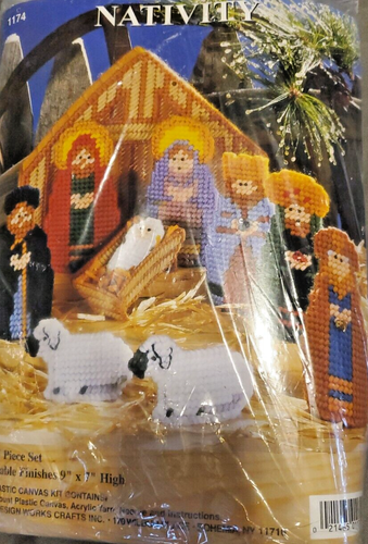 Design Works Crafts Nativity Plastic Canvas kit NEW 11 piece set 1174 21465011745| eBay