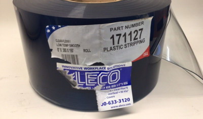 Aleco 171127 Clear-Flex II 8"x.080x125 Low Temp Smooth Plastic ...