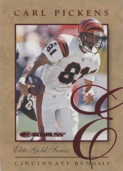 1997 Donruss - Elite Series Carl Pickens #20 Gold /2000 for sale online ...