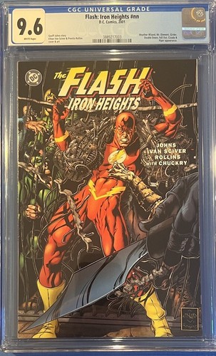 Flash Iron Heights #1, CGC 9.6, 1st Girder, Double Down, Murmur, DC ...