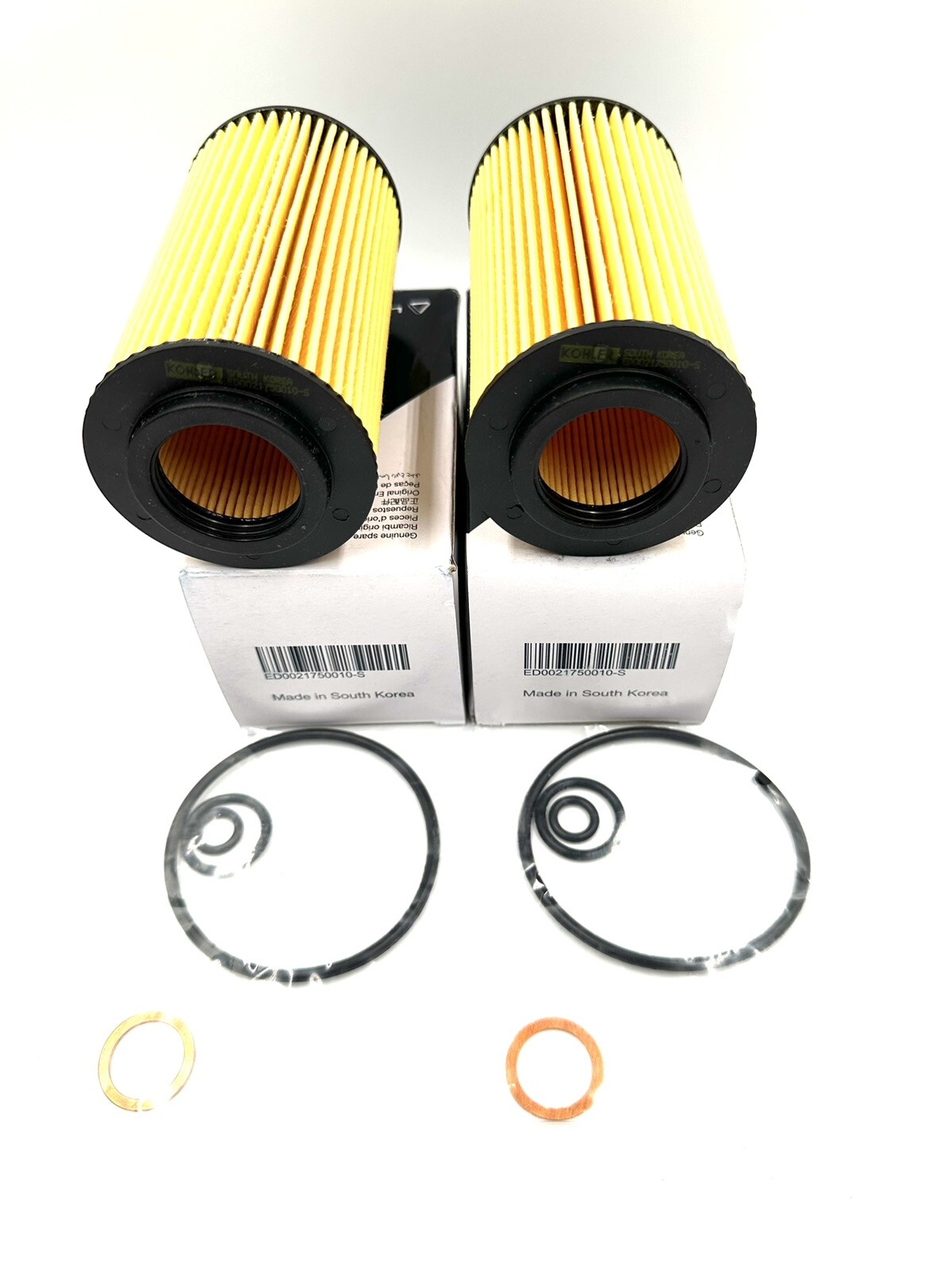 2 Pack Genuine Kohler ED0021750010-S Oil Filter Cartridge Diesel For ...