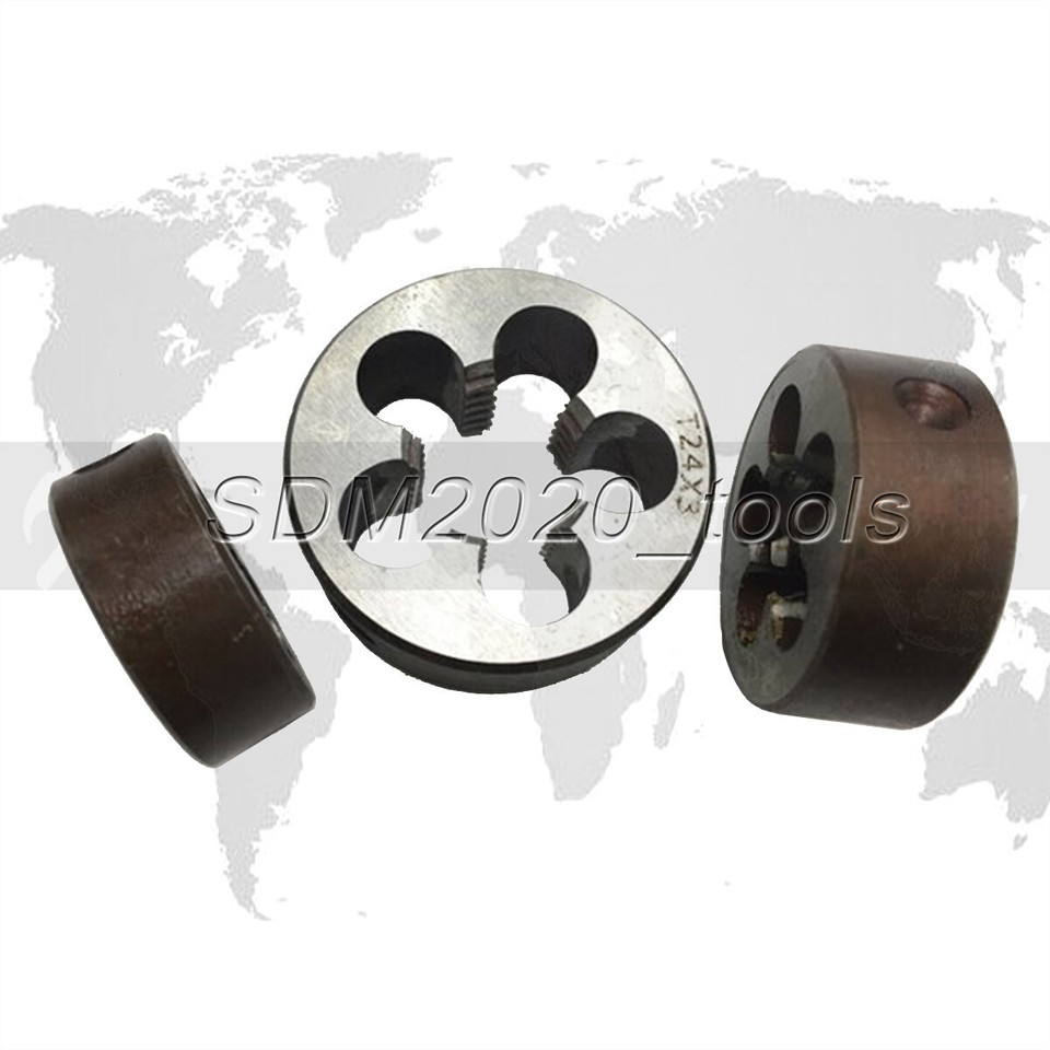 1pc ACME 5/8-8 left-hand high quality trapezoidal HSS thread die TR 5/8 ...