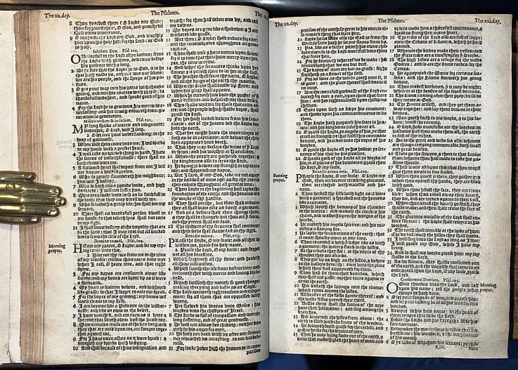1583 'The Bible' Geneva Version. Christopher Barker, London. Fine ...