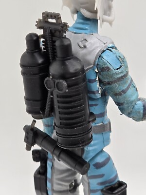 3d Printed HYDRO VIPER EEL BACKPACK 1:18 3 3/4" GI Joe 25th Anniversary ...