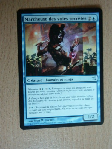 Carte Magic MTG Marcheuse des voies secrètes VF (Traitres de Kamigawa ...