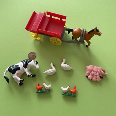Vtg Matchbox Oh Jenny Penny Farm Animal Lot Accessories Animals Pets ...