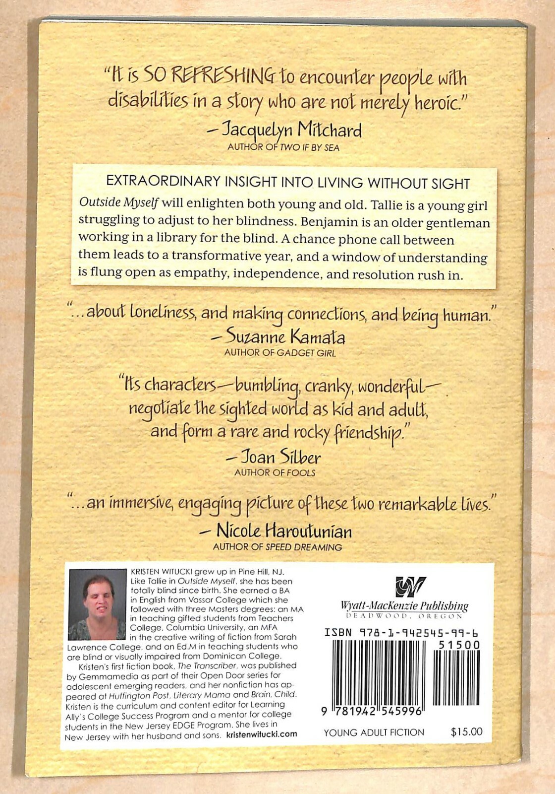 Outside Myself by Kristen Witucki (2018, Trade Paperback) for sale ...
