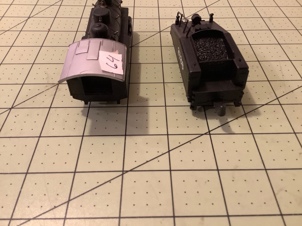 VINTAGE HO Bachmann Locomotive Santa Fe 2126 & Slope Tender A.T.& S.F ...