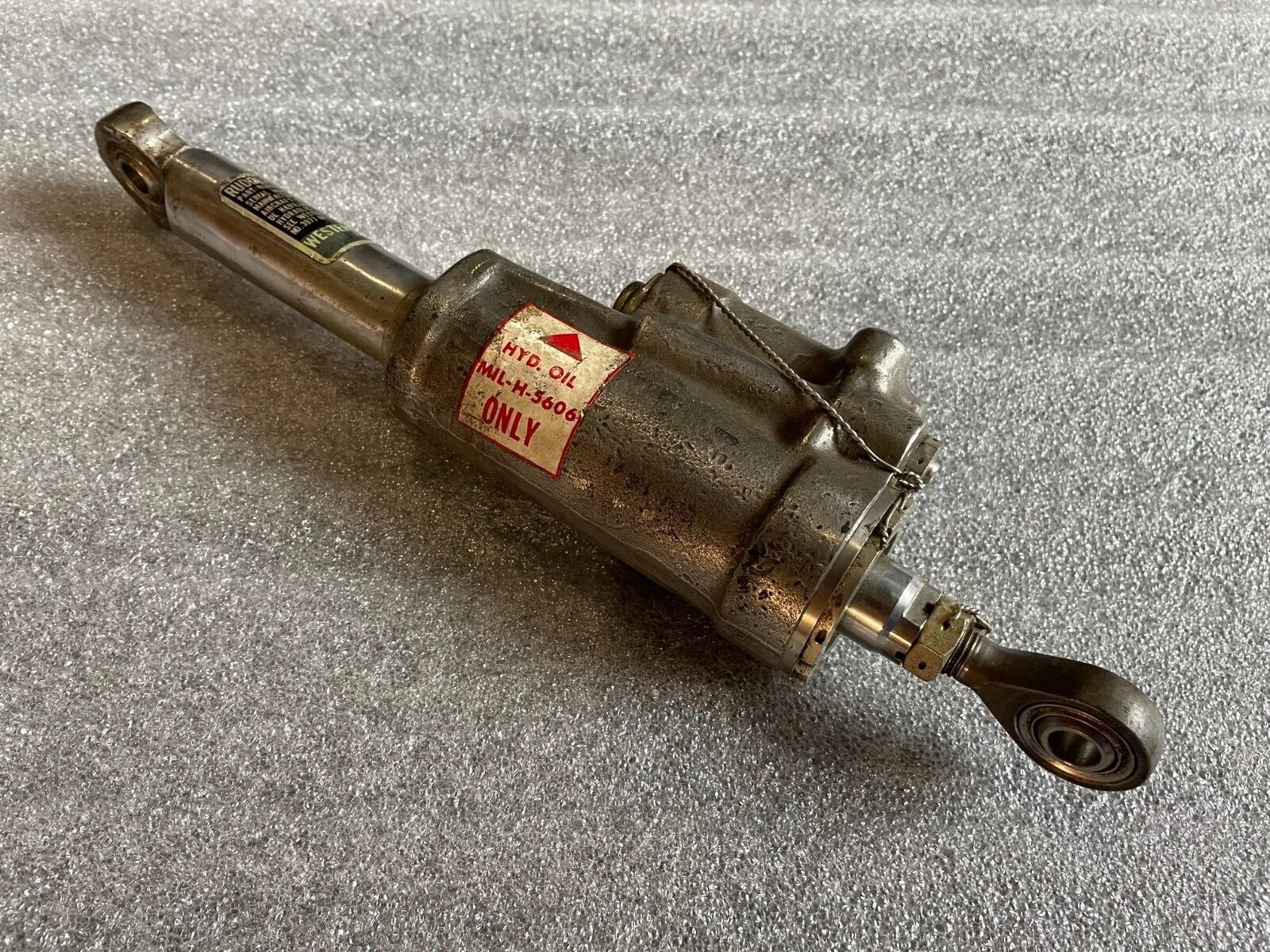 Western Hydraulics Rudder Flutter Damper P/N 6-3977-1 As Removed | eBay