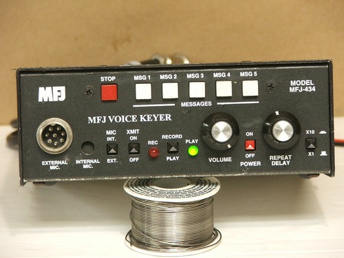 MFJ-434 Voice Contest Keyer - WORKS GREAT - With Manual | eBay