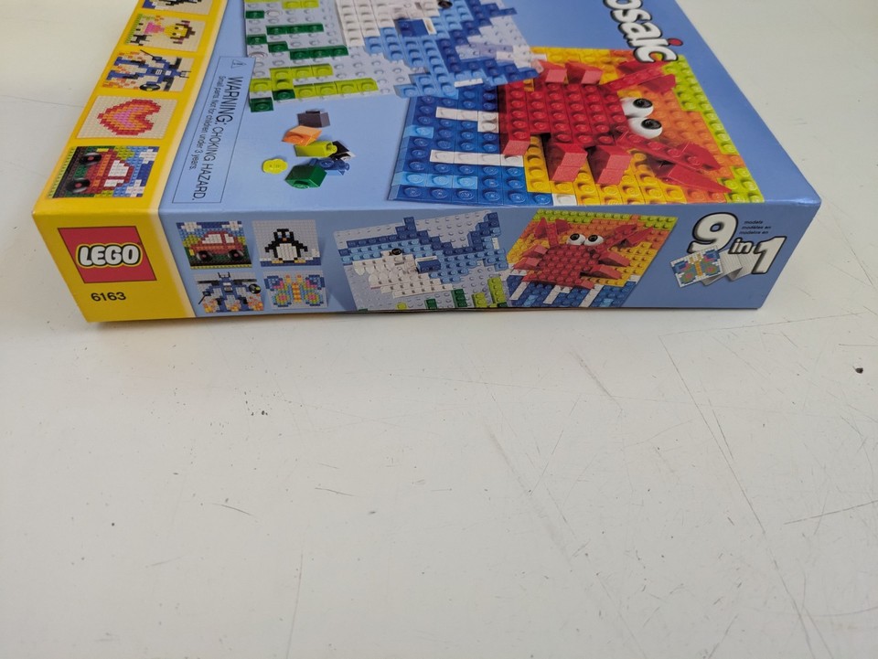 RETIRED NEW LEGO 6163 A World of LEGO Mosaic 9 in 1 FACTORY SEALED BOX ...