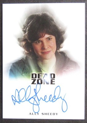 2004 Rittenhouse ALLY SHEEDY Autograph card - as Kate Moore in THE DEAD ...
