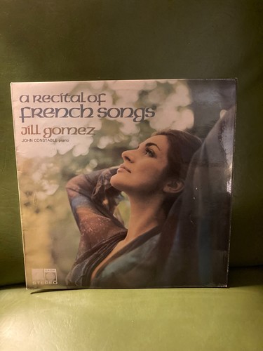 Jill Gomez - A Recital Of French Songs LP Vinyl, 1974 Saga 5388 UK VG+ ...