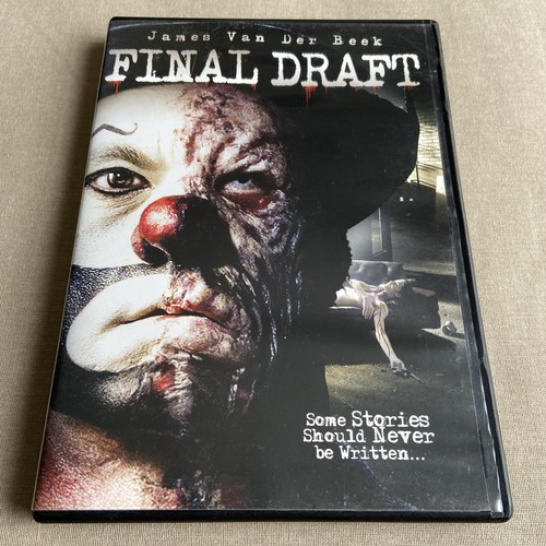 Final Draft (DVD, 2007) Horror Clowns James Van Der Beek Darryn Lucio ...