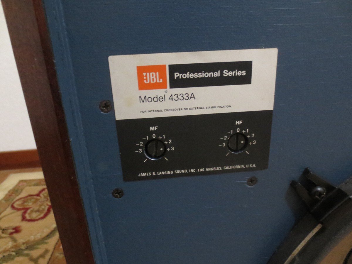 Vintage Jbl 4333a
