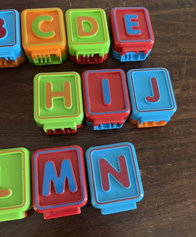 Vtech 13 Double Sided Alphabet Letters Block Replacement | eBay