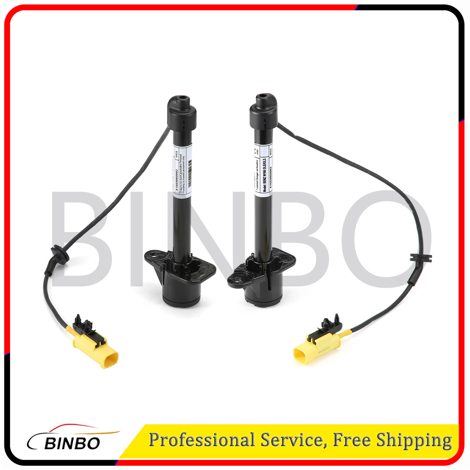 2 Pcs Active Bonnet Actuator Set 1669060002 for Mercedes W166 C292 GLE ...