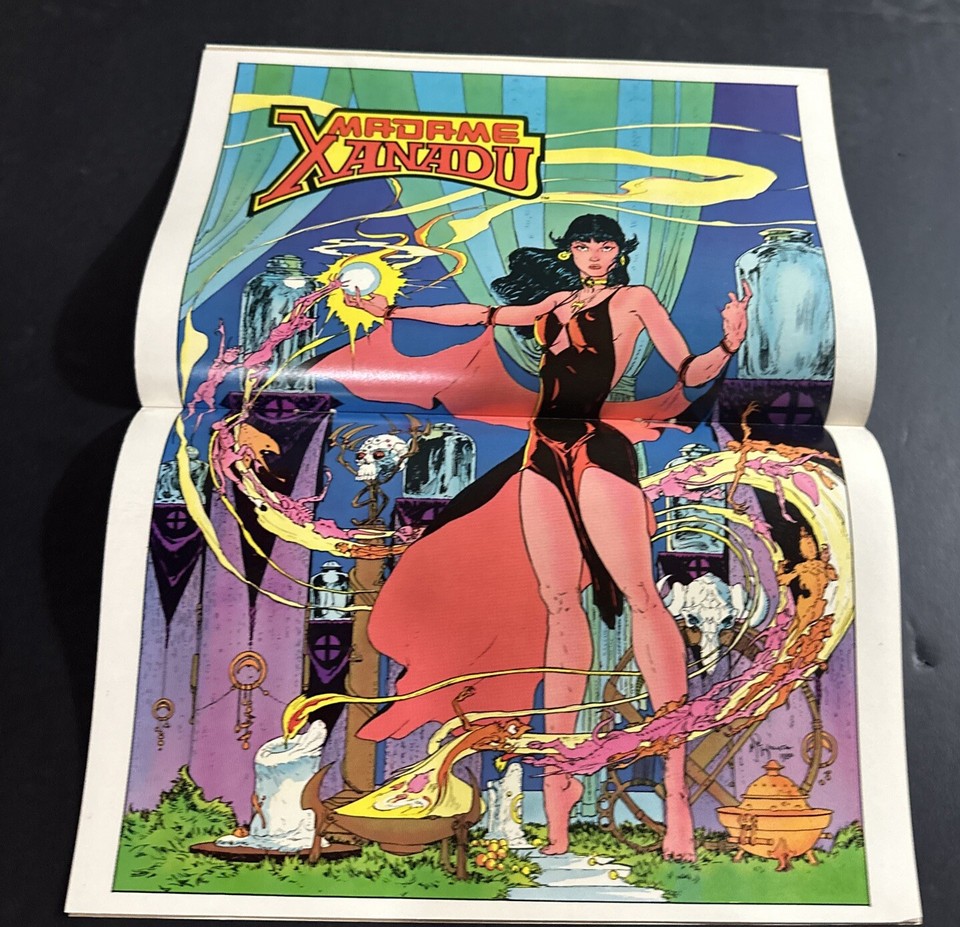 Madame Xanadu #1 Comic DC 1981 One Shot Mike Kaluta Poster 6.5 Hx14 | eBay