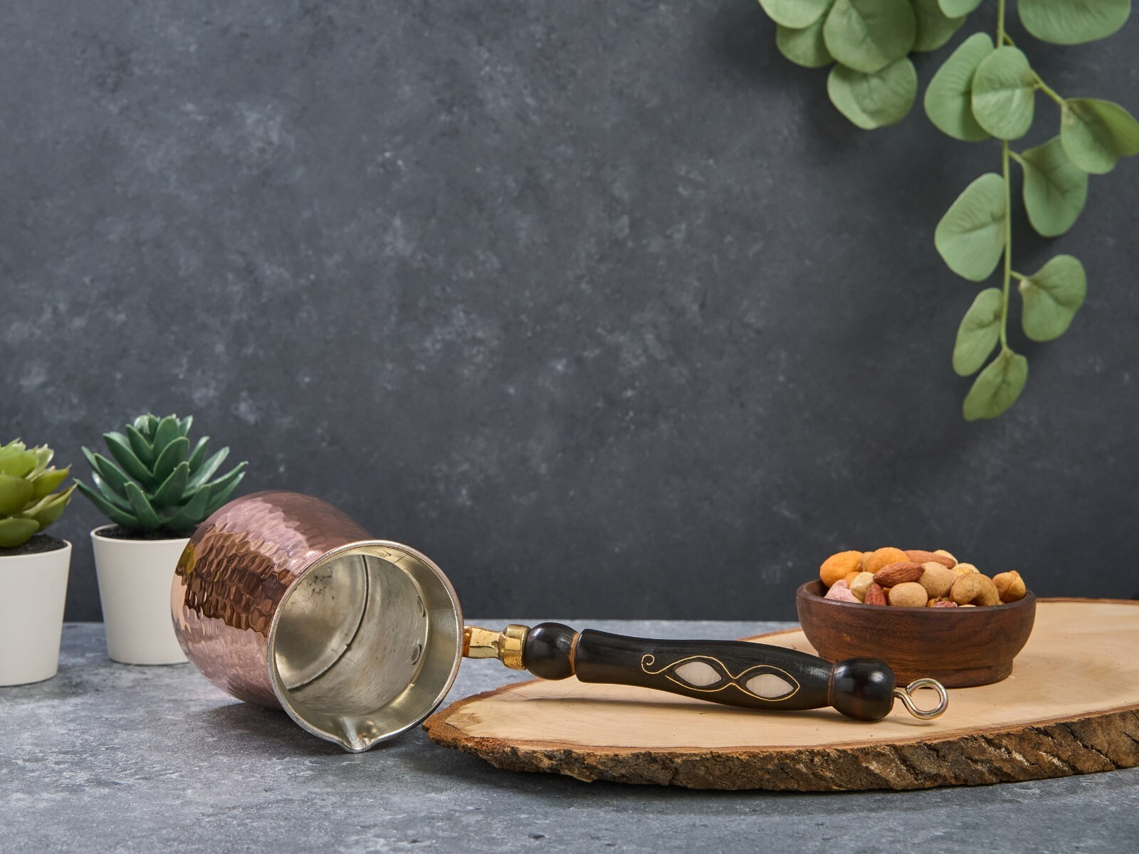 Copper Turkish Greek Coffee Maker Pot, Cezve Briki, Stovetop Copper ...