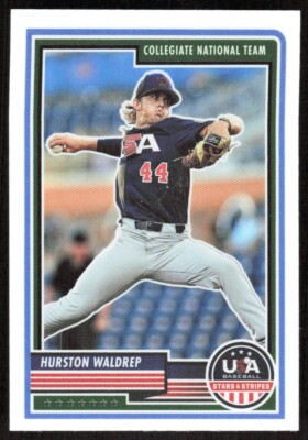 2023 2975A Panini Stars & Stripes Hurston Waldrep USA #83 | eBay