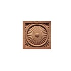 Solid Hardwood carved Rosette / Casing Blocks | eBay