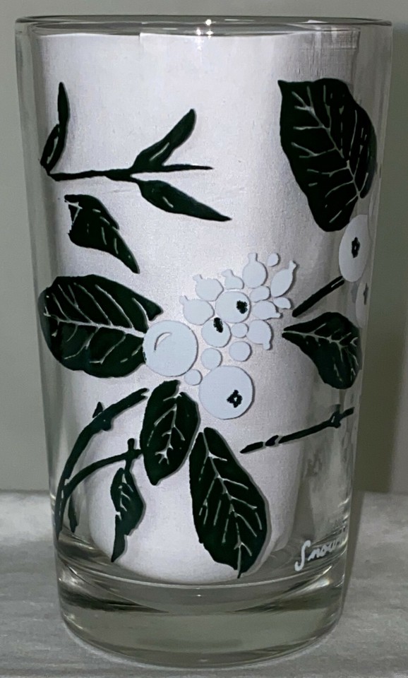 Peanut Butter SNOWBERRY *3 3/4"JUICE GLASS* | eBay