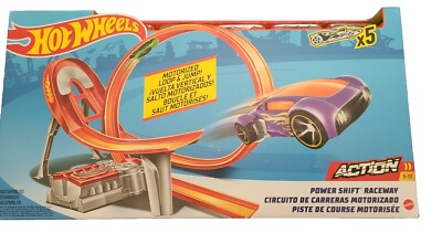 Hot Wheels Power Shift Raceway Track Set - FCF18 887961448887| eBay