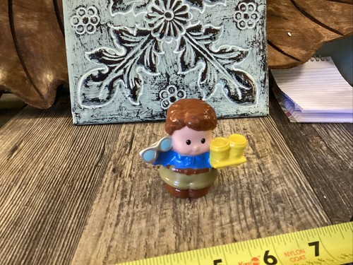 Fisher Price Little People Man Father Dad Boy W/ Drinks & Sunglasses ...