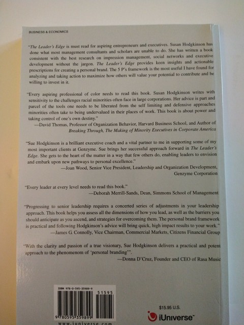 The Leader's Edge : Using Personal Branding to Drive Performance and ...