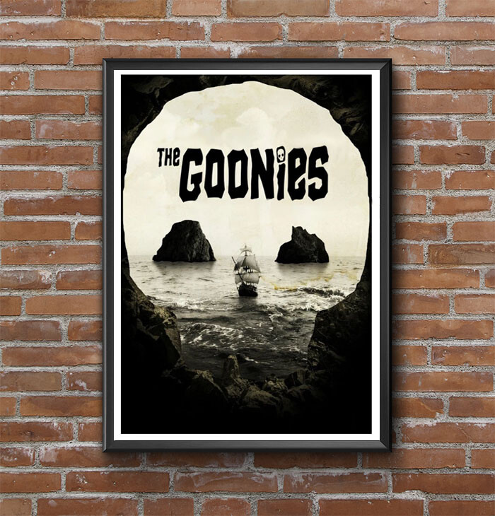 Goonies Skull Poster