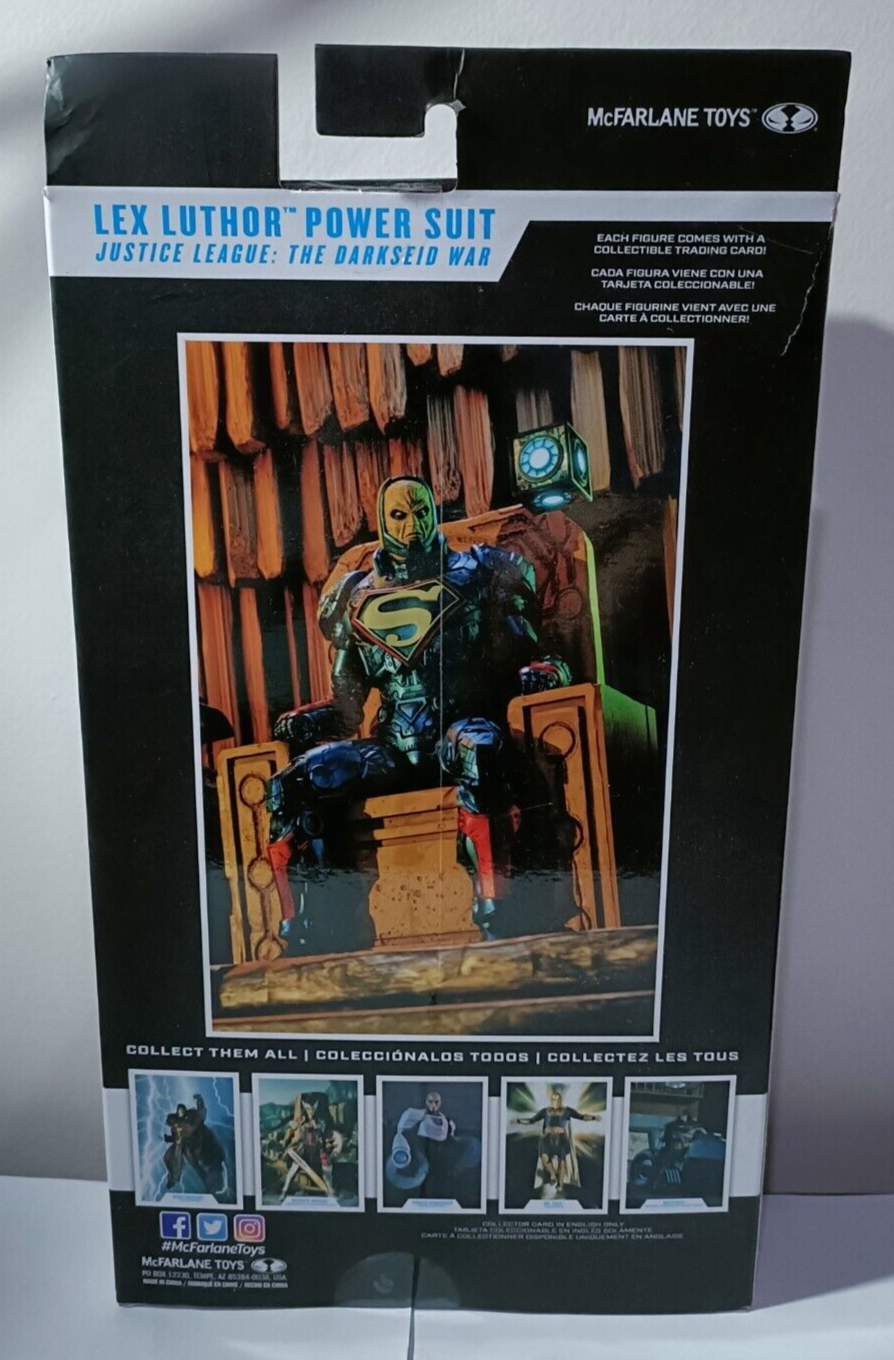Lex Luthor Power Suit (The Darkseid War) DC Multiverse 7 Inch Figure | eBay