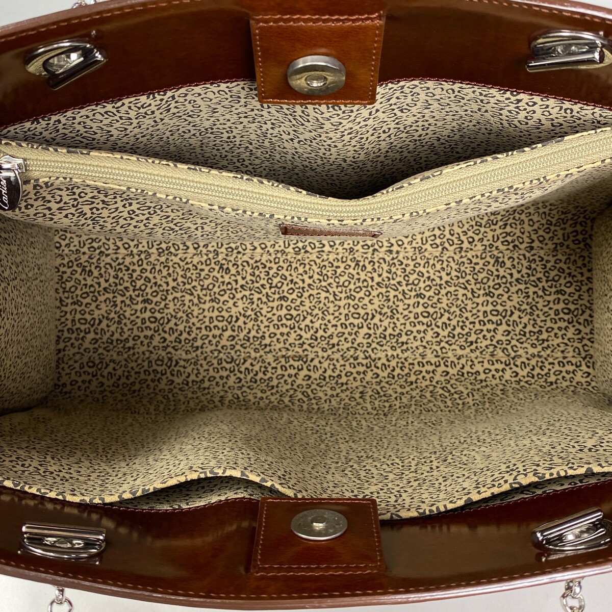 CARTIER Panthere Chain Tote Bag Shoulder Bag Tote Bag… - Gem