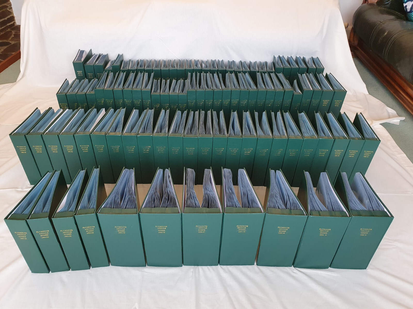 PLYMOUTH ARGYLE PROGRAMME BINDERS. PREWAR TO 2011 | eBay UK