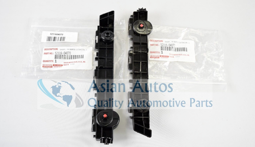 Genuine Toyota Tacoma 16-22 Front Right and Left Set Bumper Bracket OEM ...