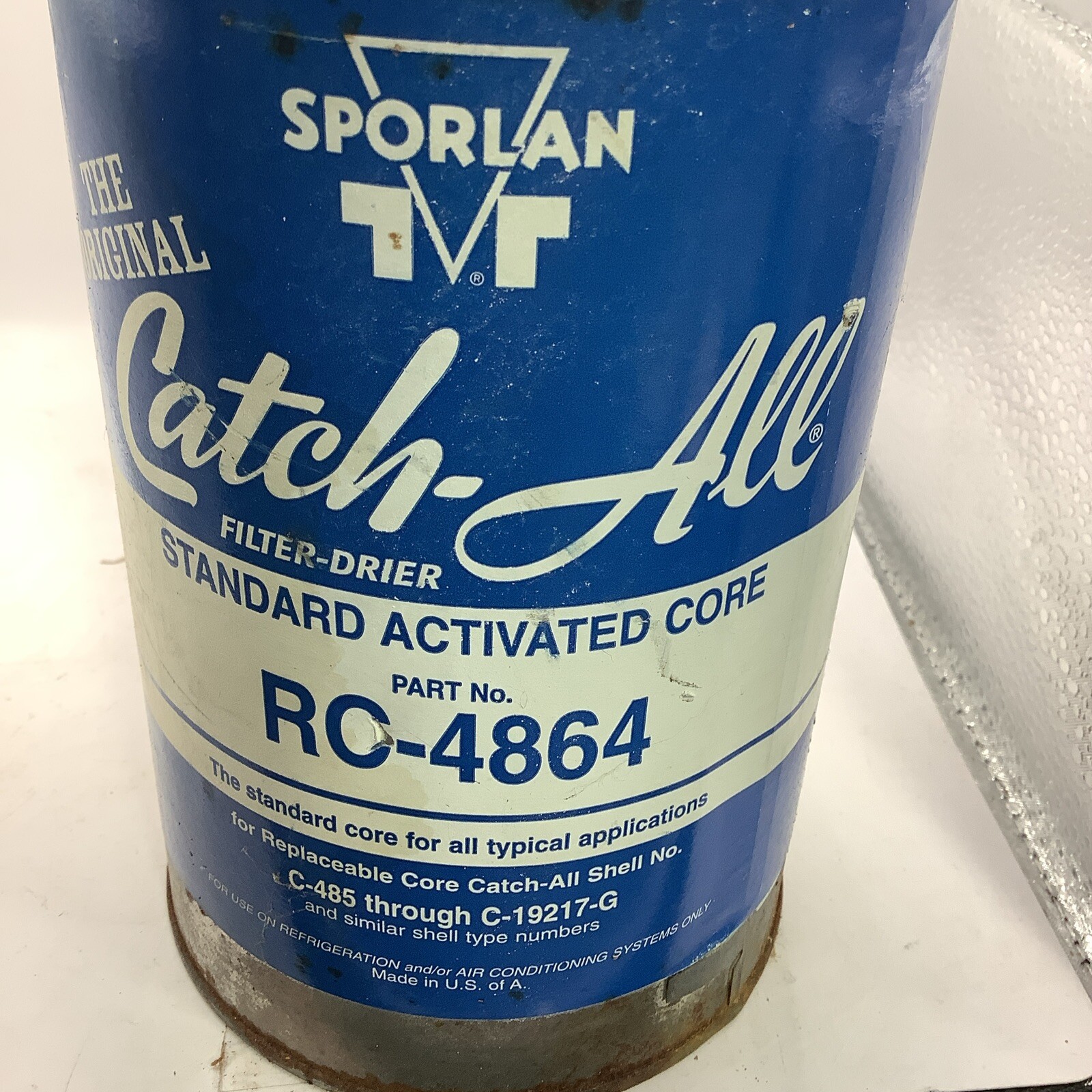 Sporlan RC4864 Catch-all Filter Drier Standard Activated Core for sale ...