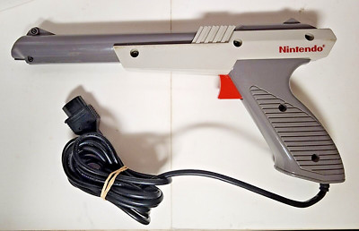 Original Gray Nintendo NES Zapper 1985 NES-005 OEM Light Gun | eBay