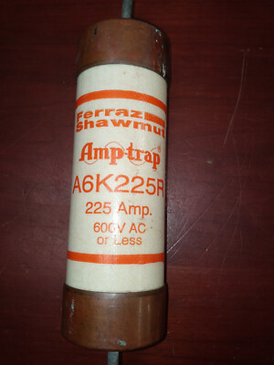 FERRAZ SHAWMUT A6K225R AMP-TRAP CURRENT-LIMITING CLASS L FUSE, 600V ...