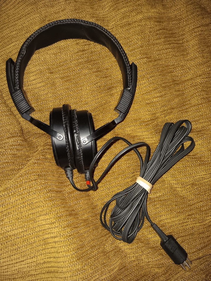 Excellent Condition! Stax SR-30 Electret Earspeakers Headphones (SR-34 ...