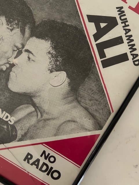 1974 Muhammad Ali & Joe Frazier SUPER FIGHT II FRAMED Poster-ABSOLUTELY ...