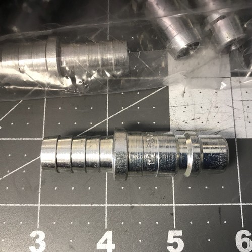 PNEUMATIC HOSE CONNECTOR COUPLING DQC SERIES D 1/2" X 7/16" LOT OF 13 ...