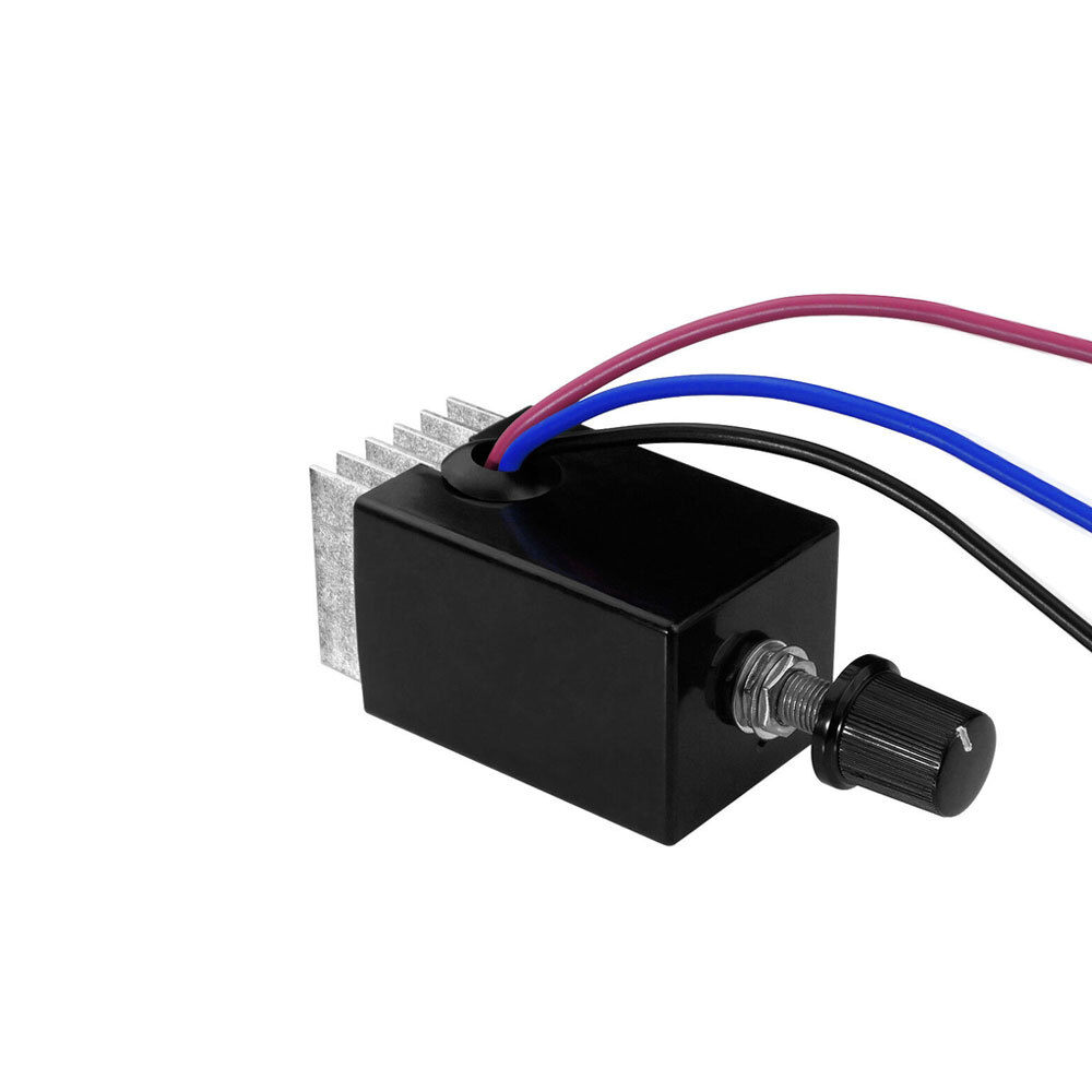 DC 12V/24V Motor Speed Controller Switch Car Truck Fan Heater Control ...