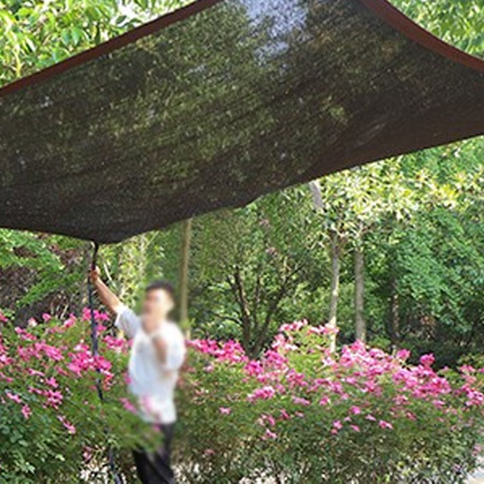 Anti-UV Sun Shade Net Awnings Sun Shelter Garden Patio Pool Sunblock ...
