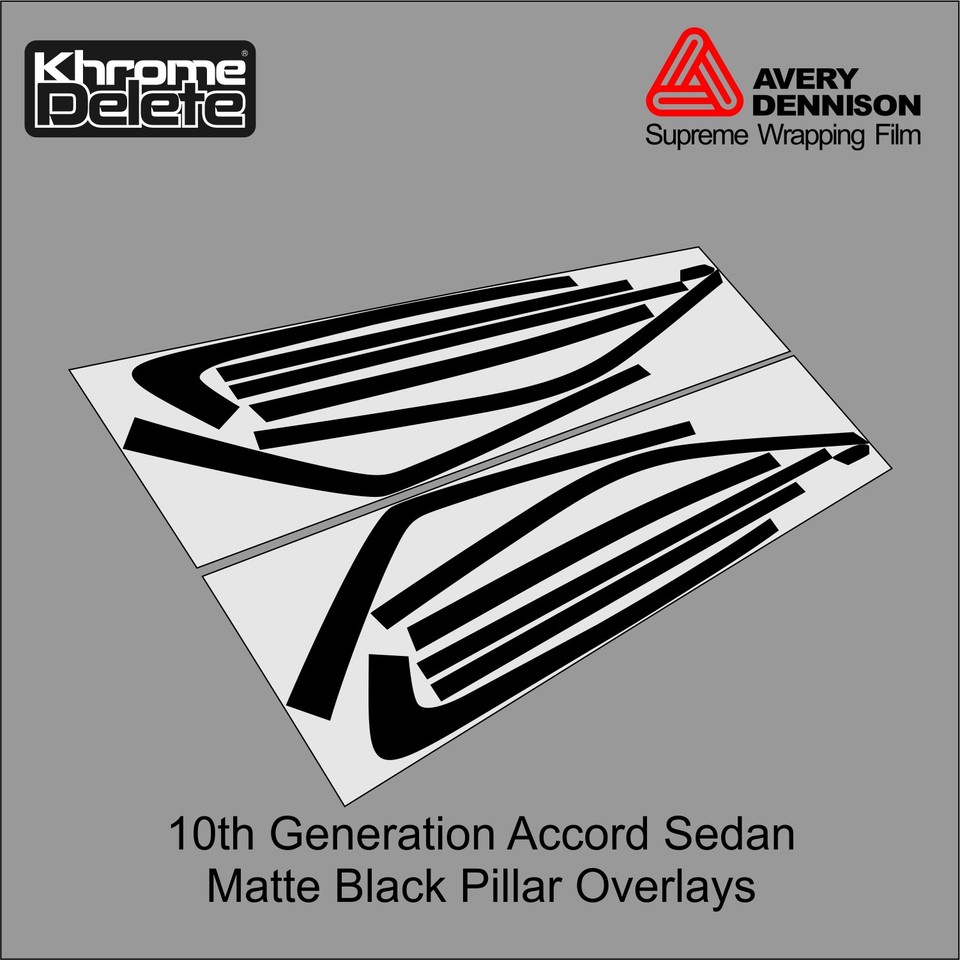 Chrome Delete Vinyl fitting the 2016 - 2022 Honda Pilot Window Trim | eBay