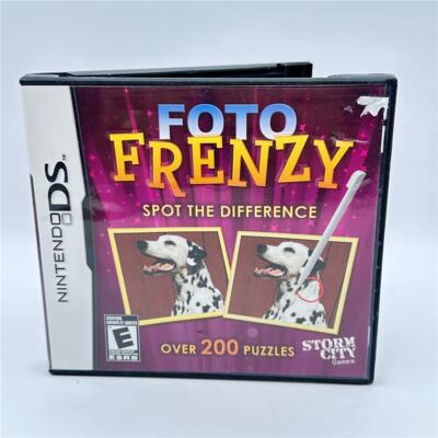 Foto Frenzy: Spot the Difference (Nintendo DS, 2009) 814157010054| eBay