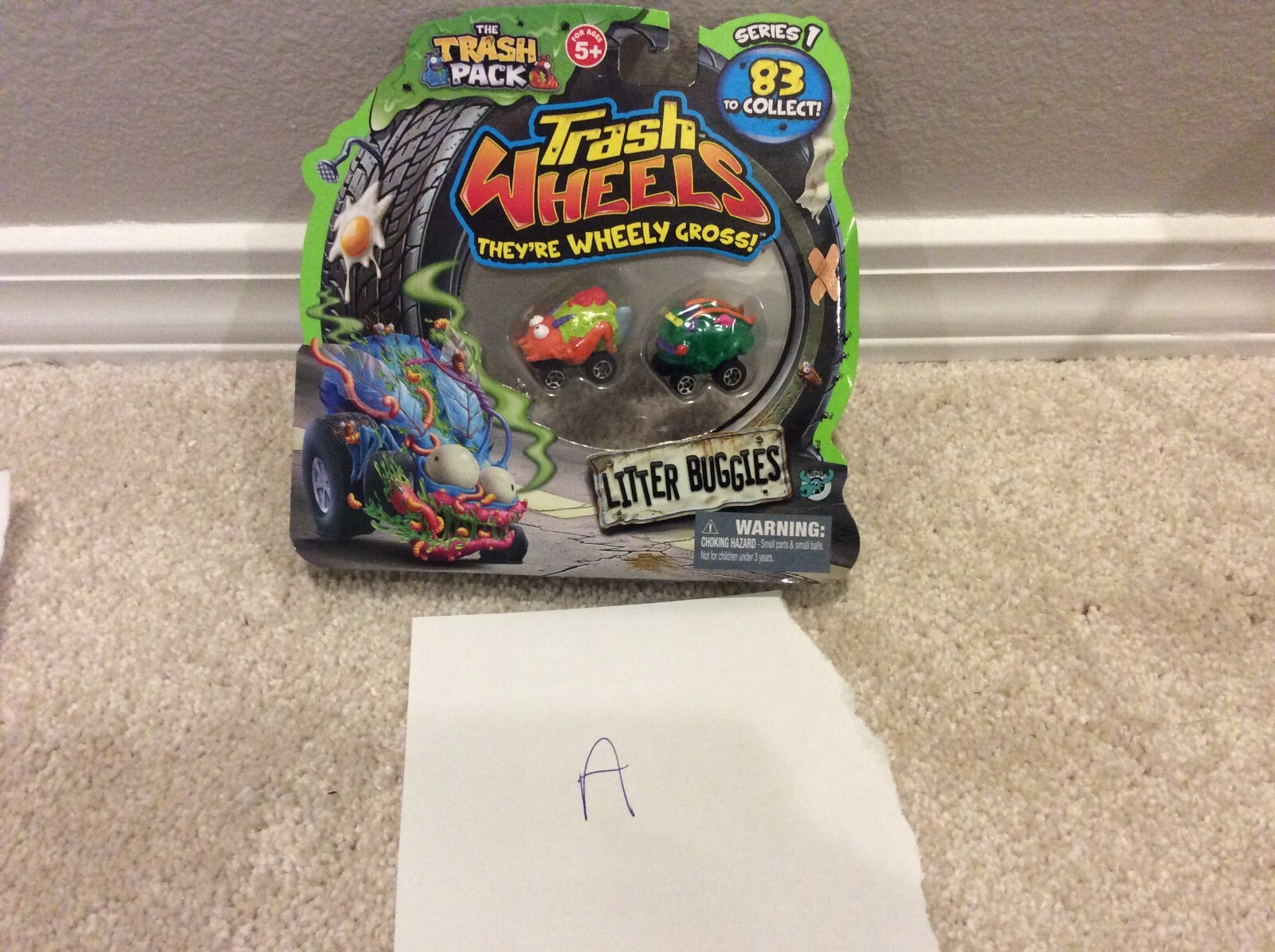 Trash Packs Trash Wheels Cars Series 1 New Moose Toys (ONE PACKAGE ...