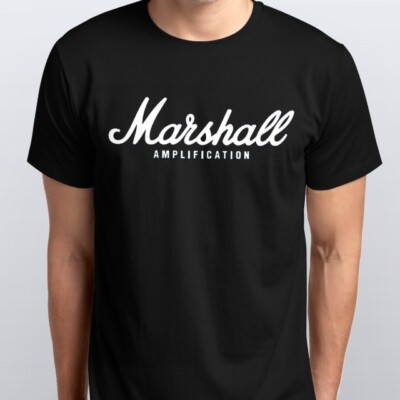 MARSHALL new T-SHIRT All sizes S M L XL XXL colours black white | eBay UK