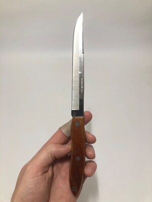 japan interpur knife stainless steel used chef cooking 5.5” blade | eBay