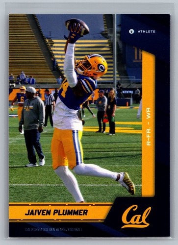 Jaiven Plummer 2023 ONIT California Golden Bears #96 Football Card RC ...