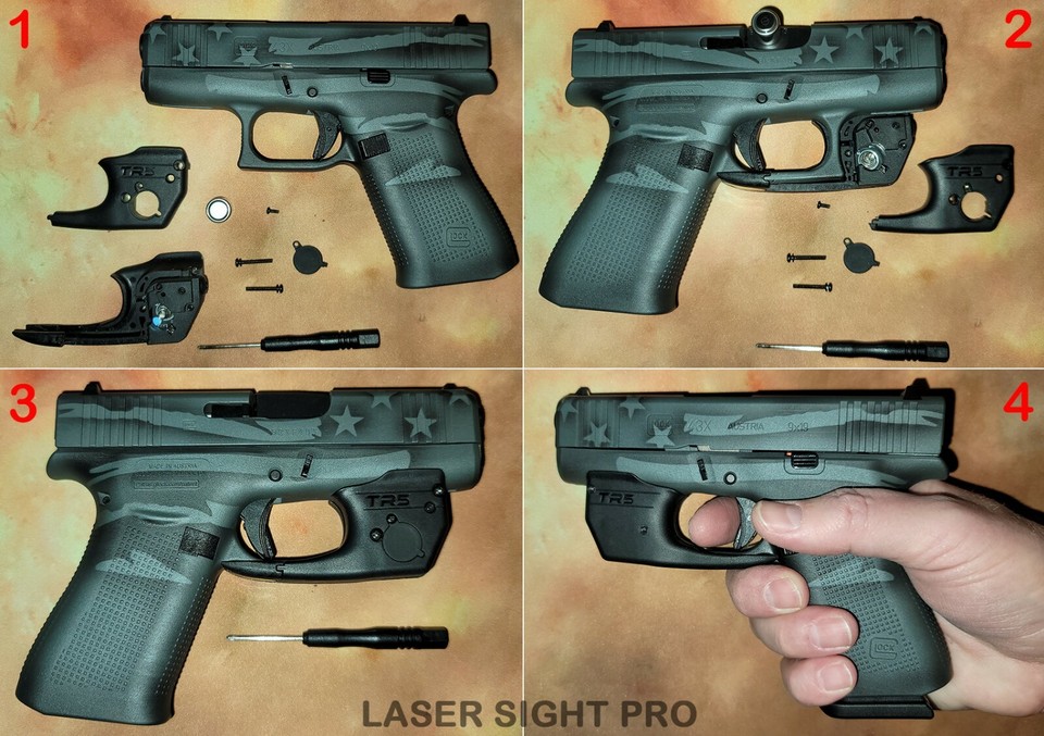 ArmaLaser TR5 / TR5S Laser Sight for GLOCK 42 43 43x 48 (NOT MOS or any ...